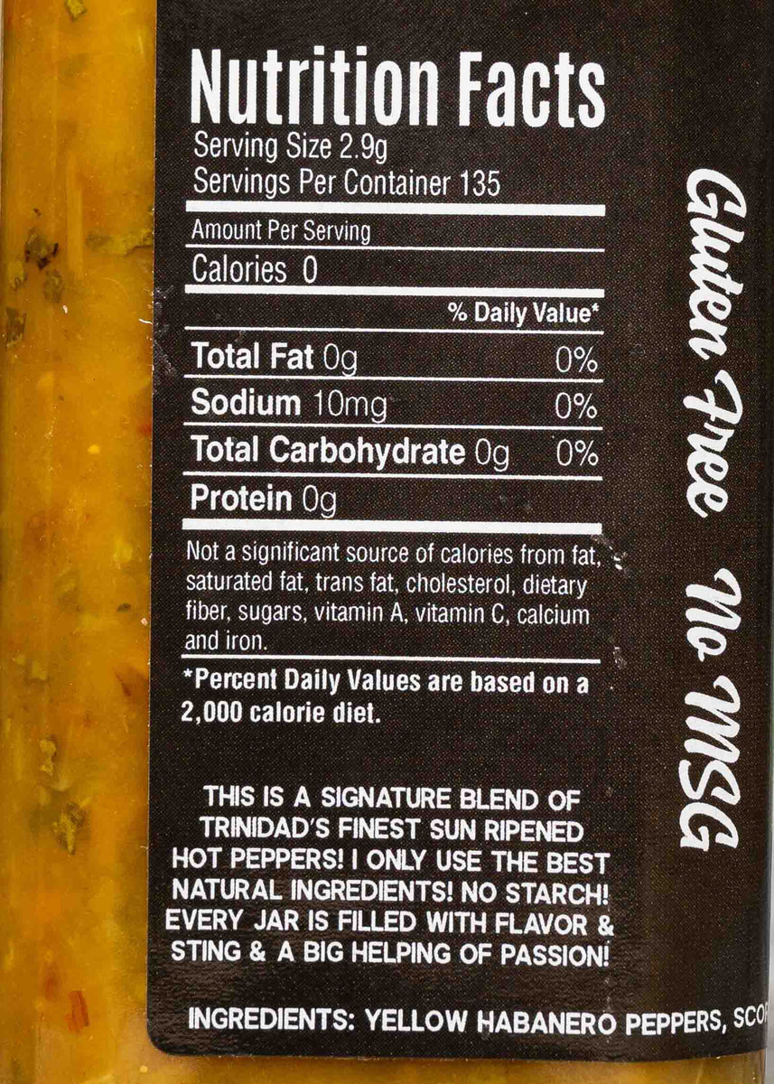 Mudda 'N' Law Chadon Beni Pepper Sauce with Scorpion Pepper 250ml – My ...