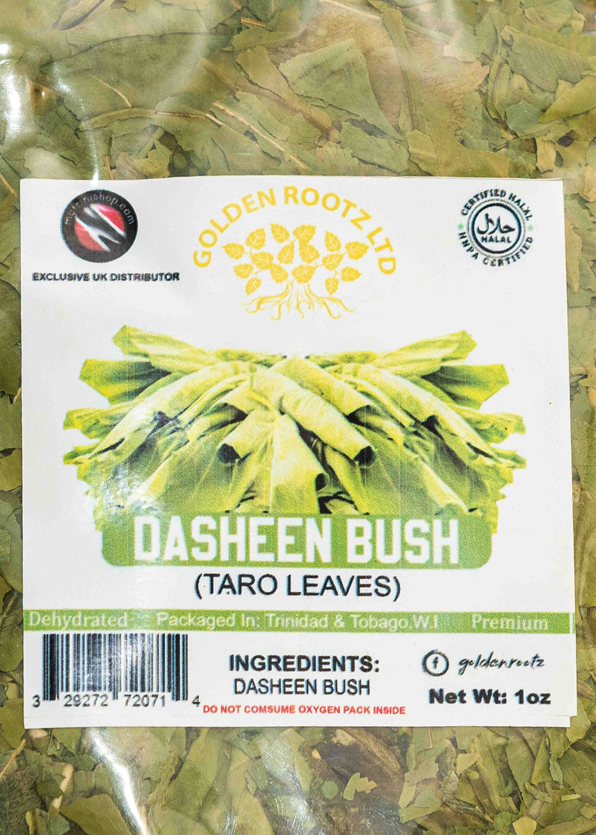 Golden Rootz Dasheen Bush 28g – My Trini Shop Ltd