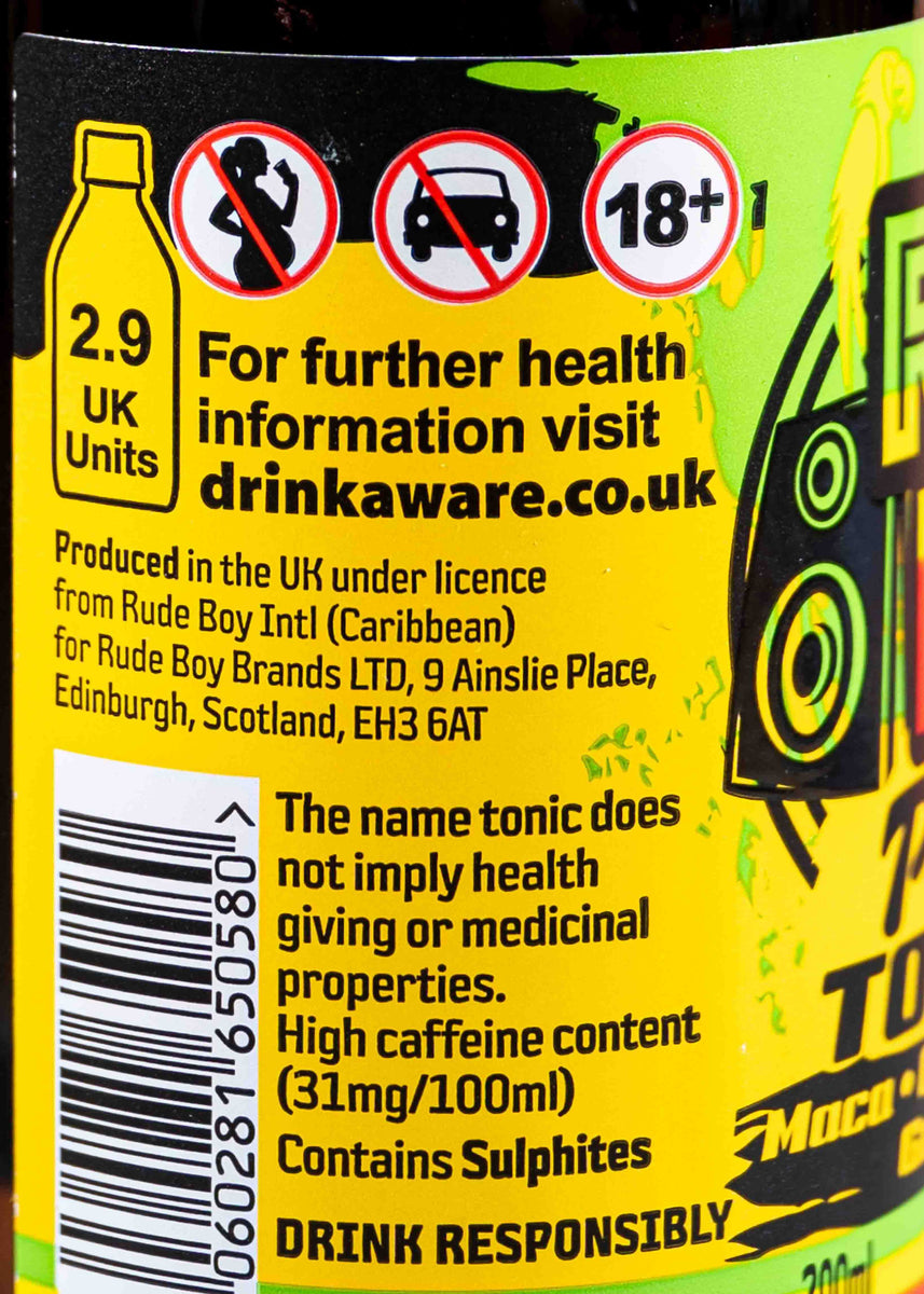 Rude Boy Passion Tonic Wine 200ml – My Trini Shop Ltd