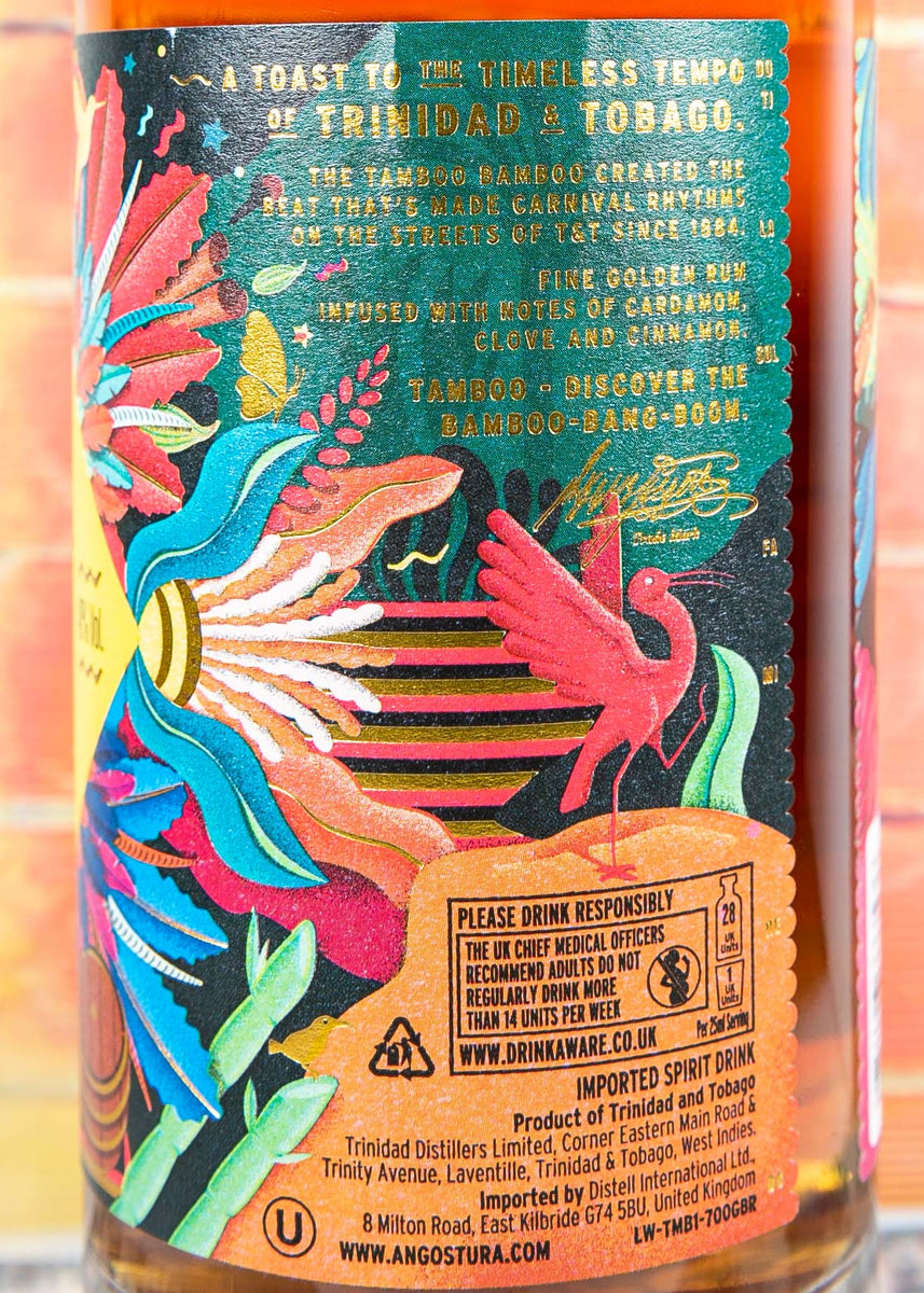 Angostura Tamboo Spiced Rum 700ml – My Trini Shop Ltd